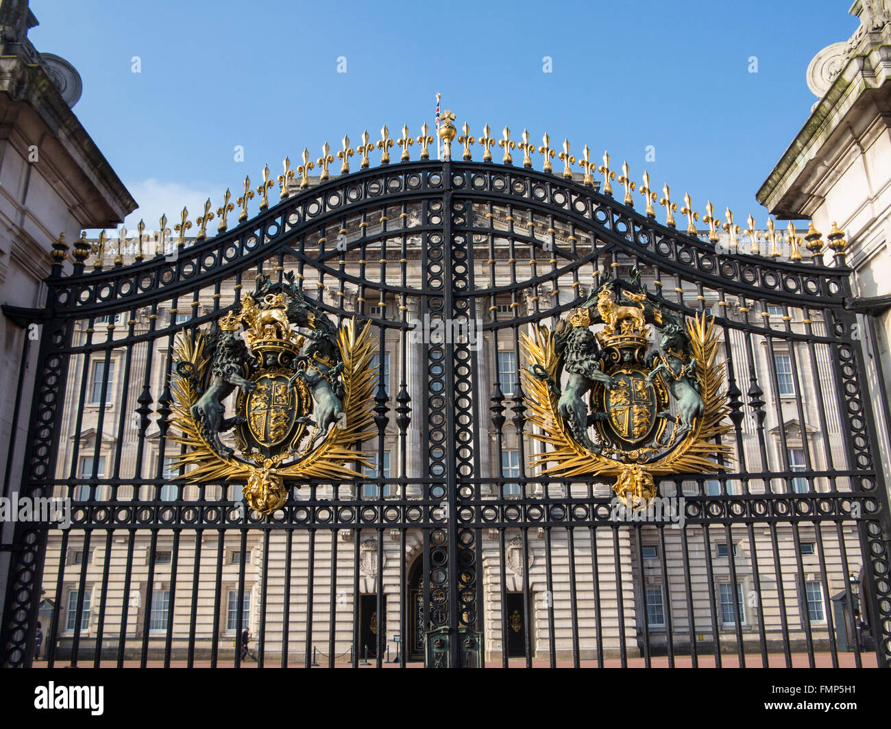 Symbol Of Buckingham Palace Banque d'image et photos - Alamy