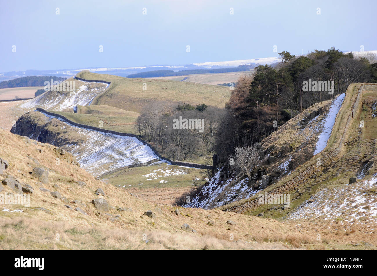 Le mur d'hadrian Banque de photographies et d’images à haute résolution ...