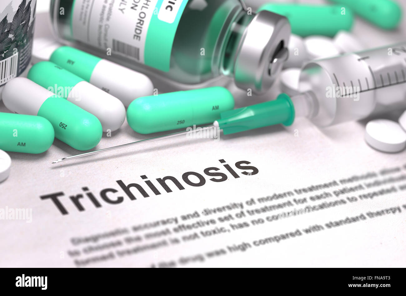 Trichinosis trichinosis Banque de photographies et d’images à haute ...