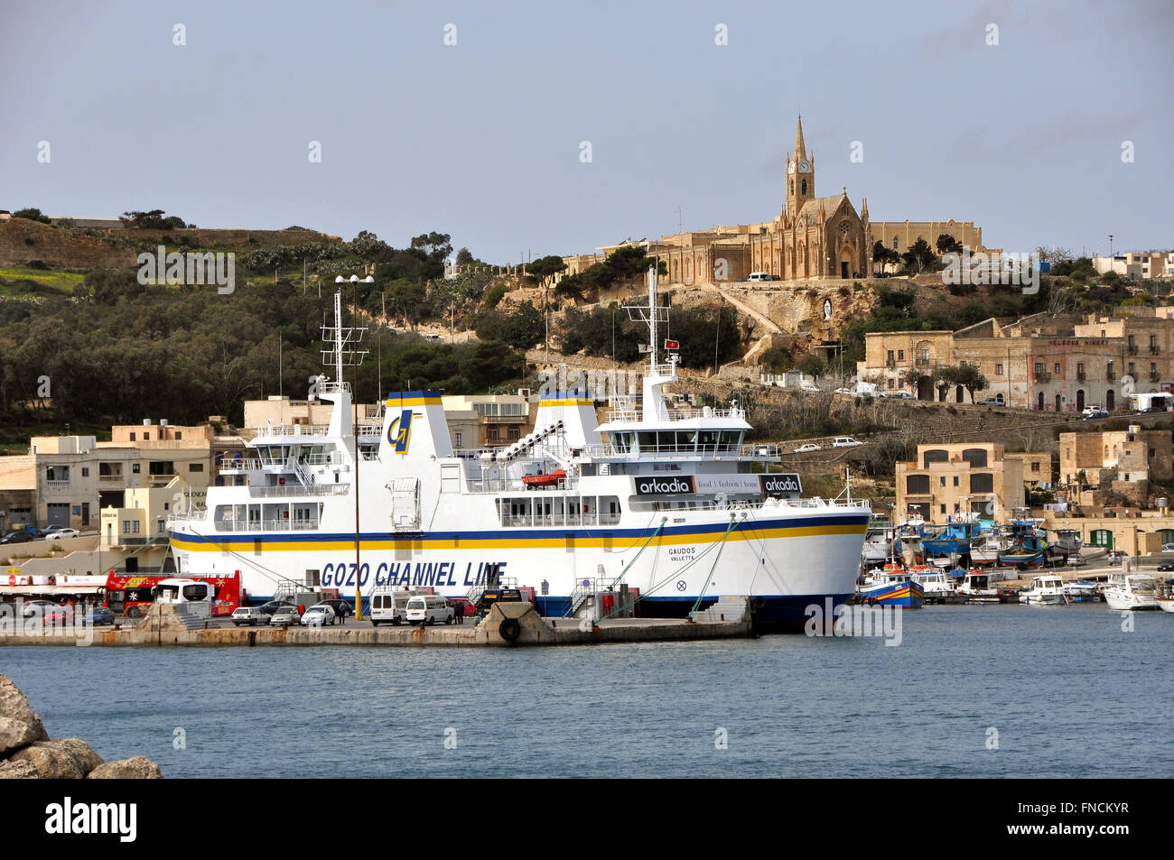 Transport par ferry de gozo malta Banque de photographies et d’images à ...