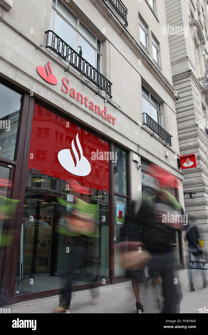 Santander branch london uk Banque de photographies et d’images à haute ...