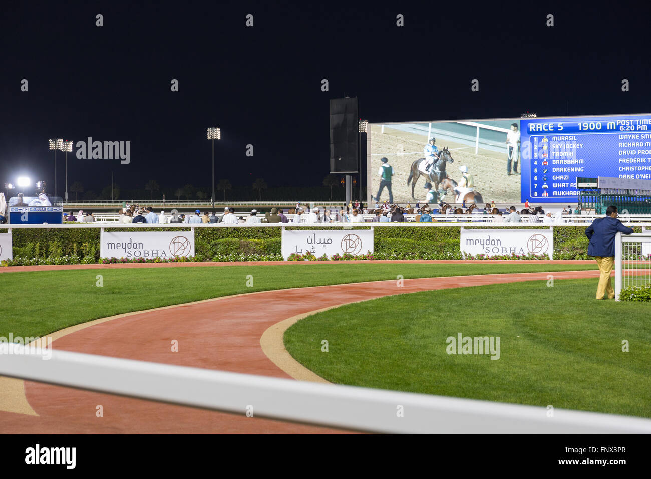 Paddock la nuit Banque de photographies et d’images à haute résolution ...