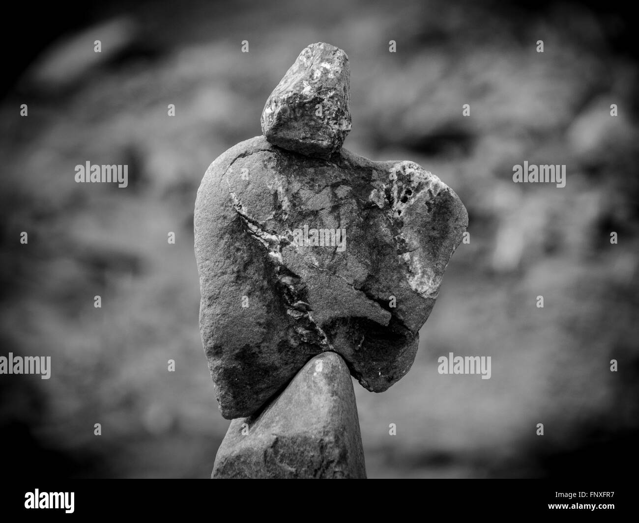 Rock sculpture qui ressemble à la grande faucheuse Photo Stock - Alamy