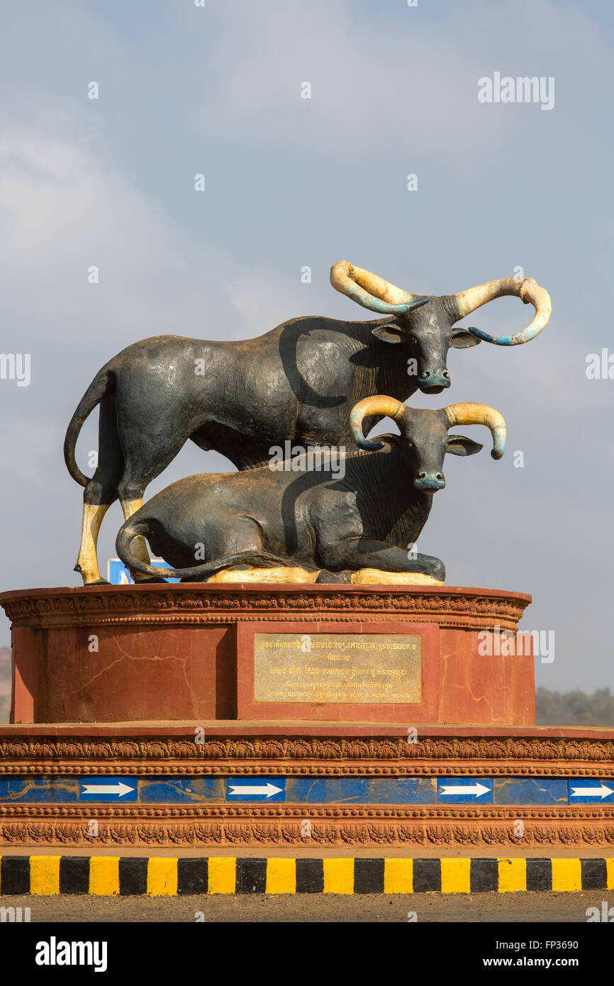 Taureau du cambodge Banque de photographies et d’images à haute ...