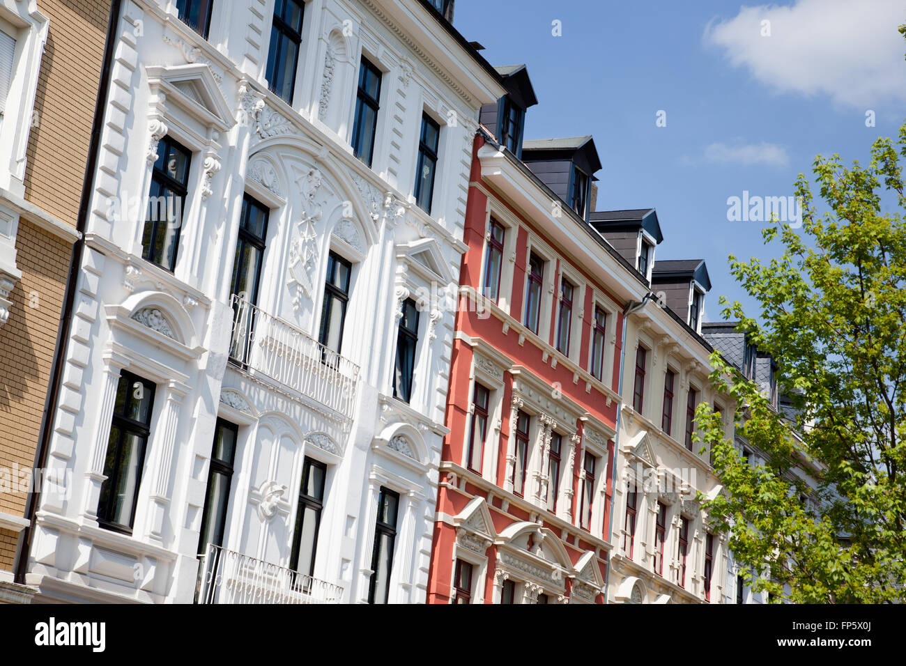 Wilhelminian style houses Banque de photographies et d’images à haute ...