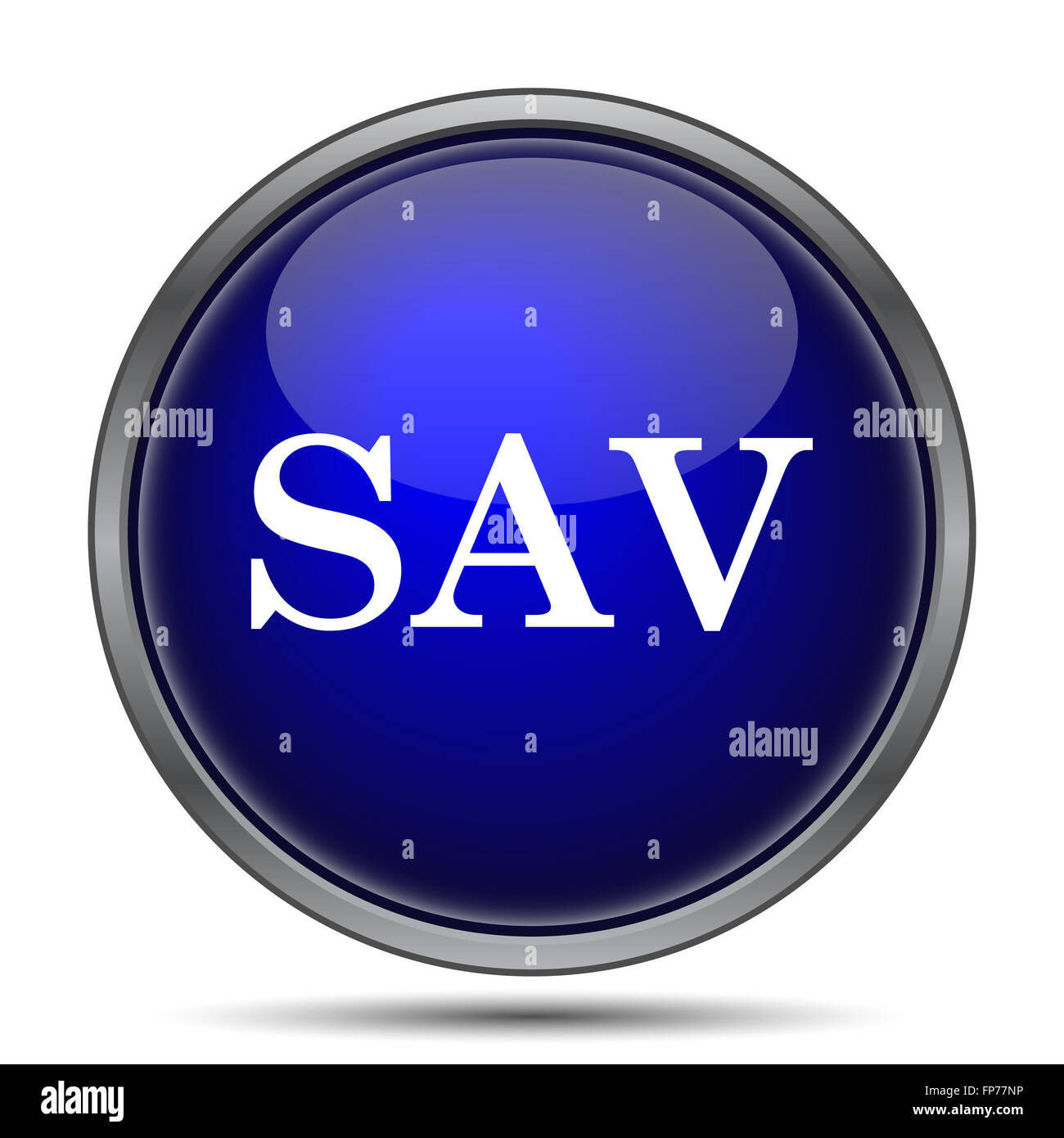 Sav icon Banque d'images détourées - Alamy