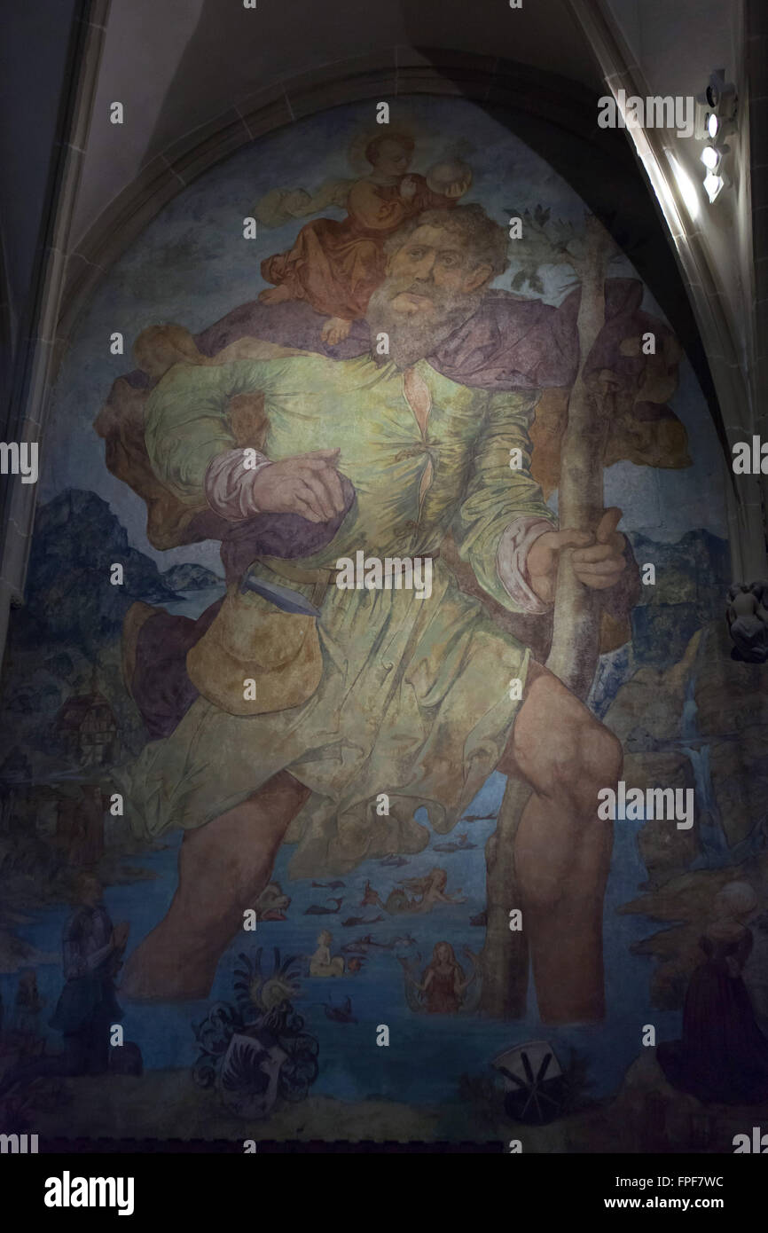 Grandes peintures murales en fresque Banque de photographies et d ...