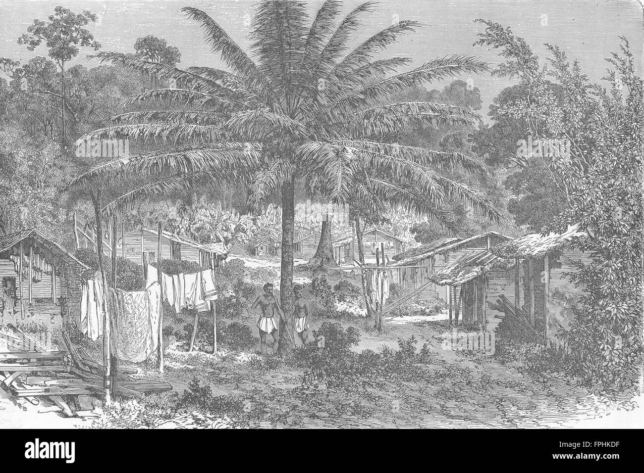 Gabon village Banque de photographies et d’images à haute résolution ...