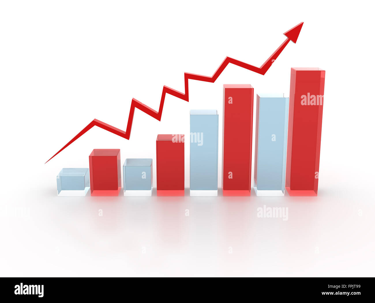 Growth graph Banque de photographies et d’images à haute résolution - Alamy