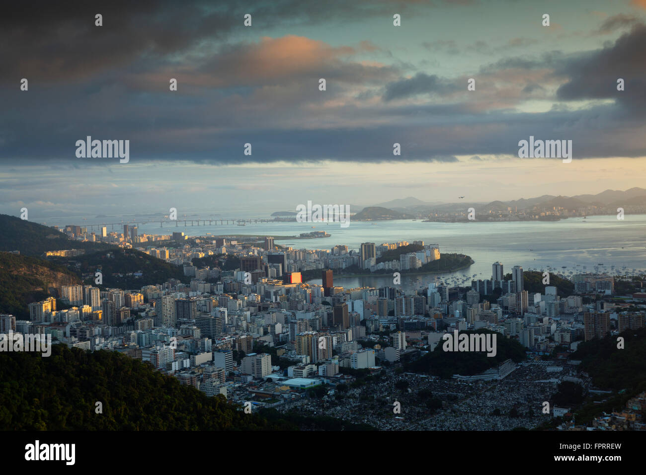 Quartiers de Botafogo et Flamengo, cimetière de Sao Joao Baptista ...