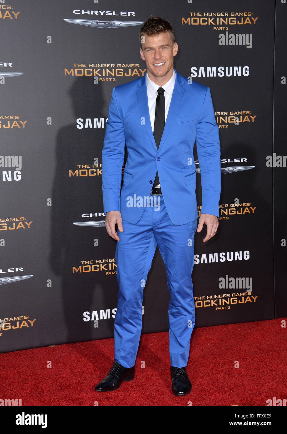 Alan ritchson the hunger games Banque de photographies et d’images à ...