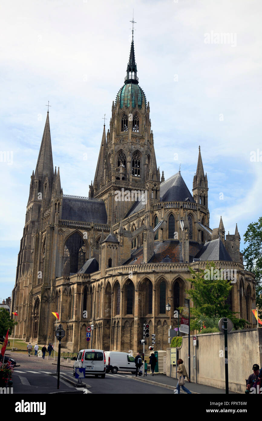 Cathédrale de bayeux Banque de photographies et d’images à haute résolution - Alamy