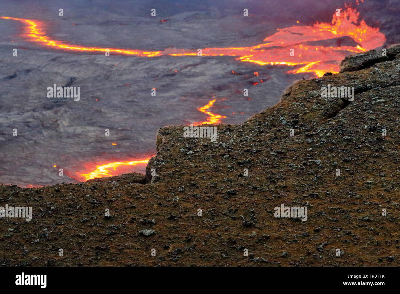 Volcan bouclier basaltique Banque de photographies et d’images à haute ...