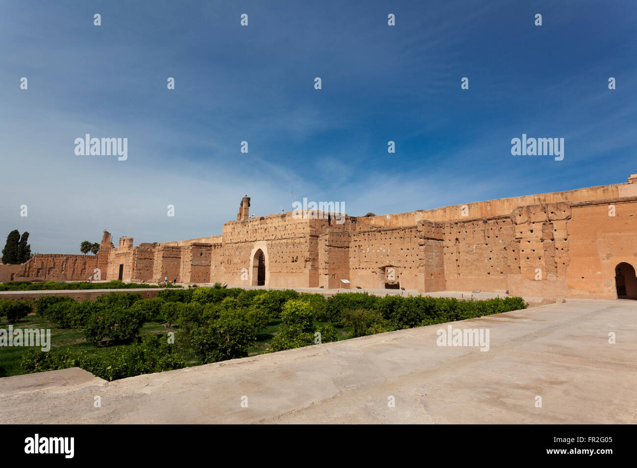 Palais el badi maroc Banque de photographies et d’images à haute ...