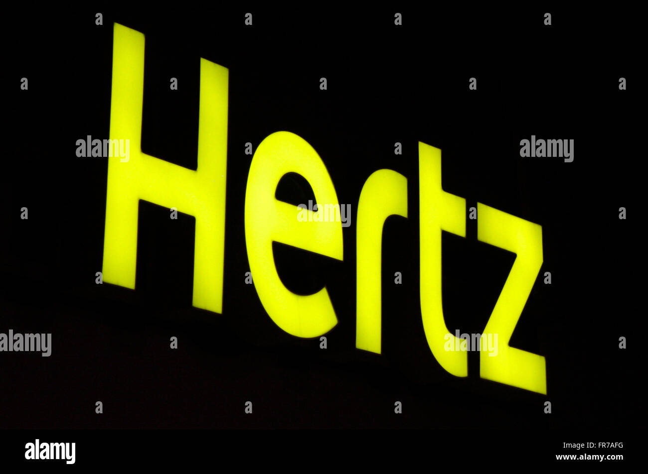 Hertz logo Banque de photographies et d’images à haute résolution - Alamy