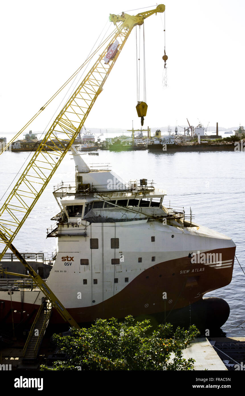 Chantier naval de construction navale Banque de photographies et d ...