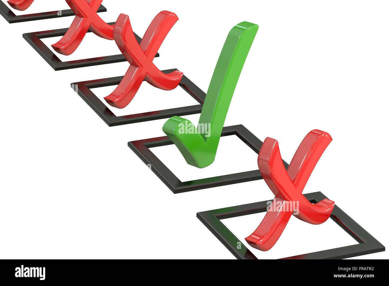 Check list 3d Banque de photographies et d’images à haute résolution ...