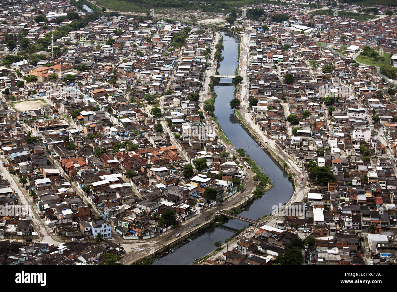 Vue aérienne de la ville de la communauté de Dieu - à l'ouest de la ...