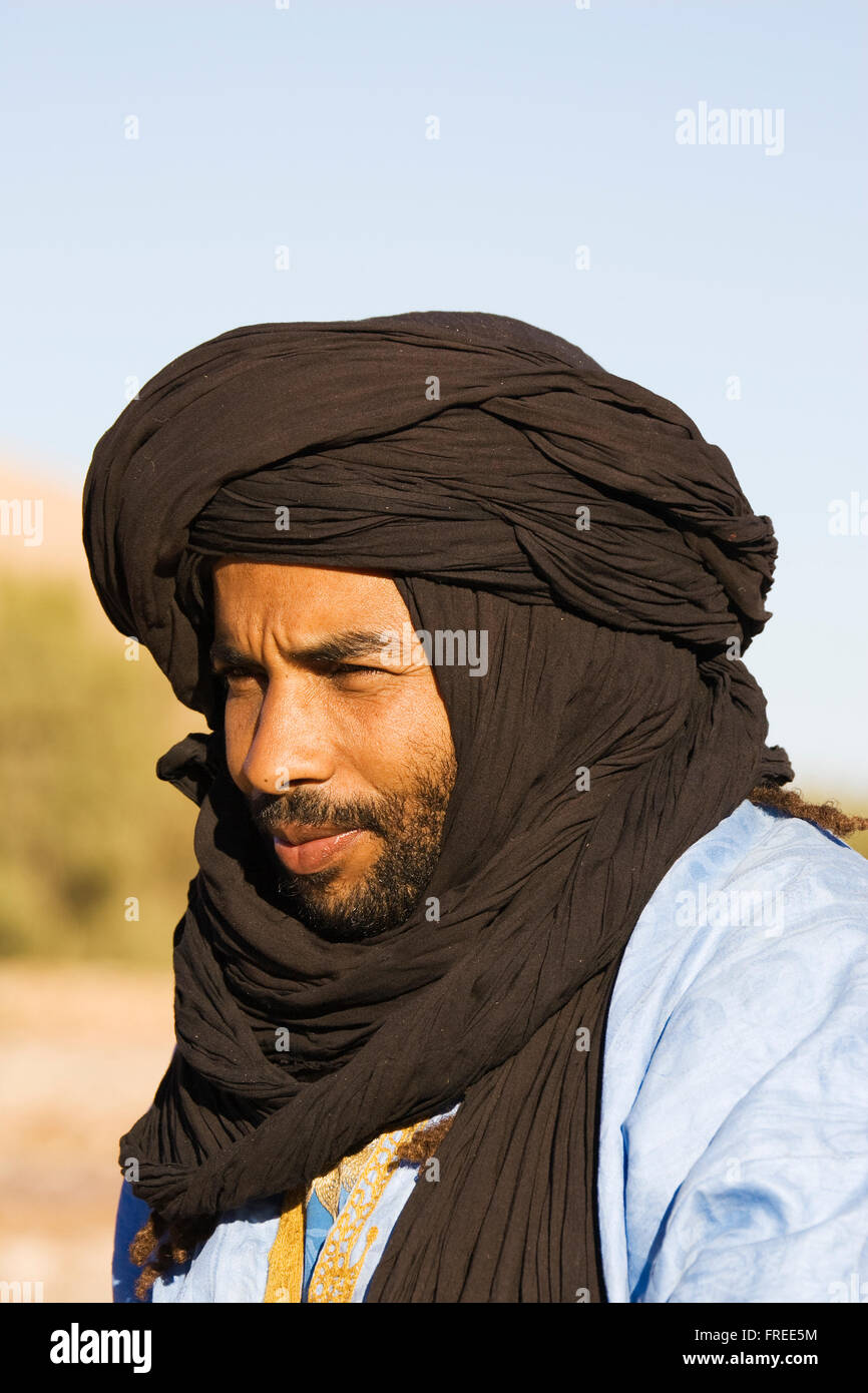 Portrait d'un homme marocain, maroc Banque de photographies et d’images ...