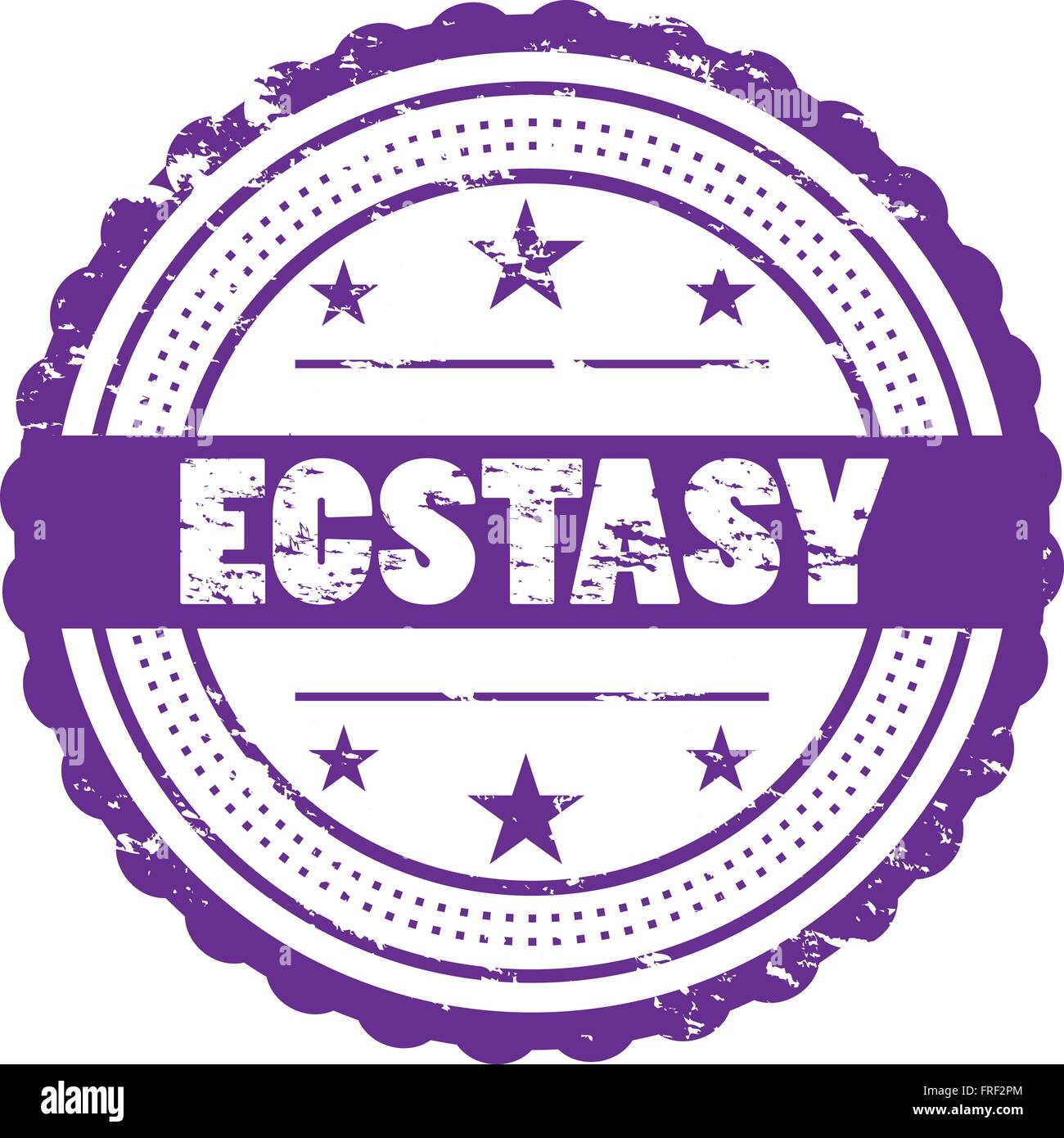 Símbolo de éxtasis Banque d'images vectorielles - Alamy