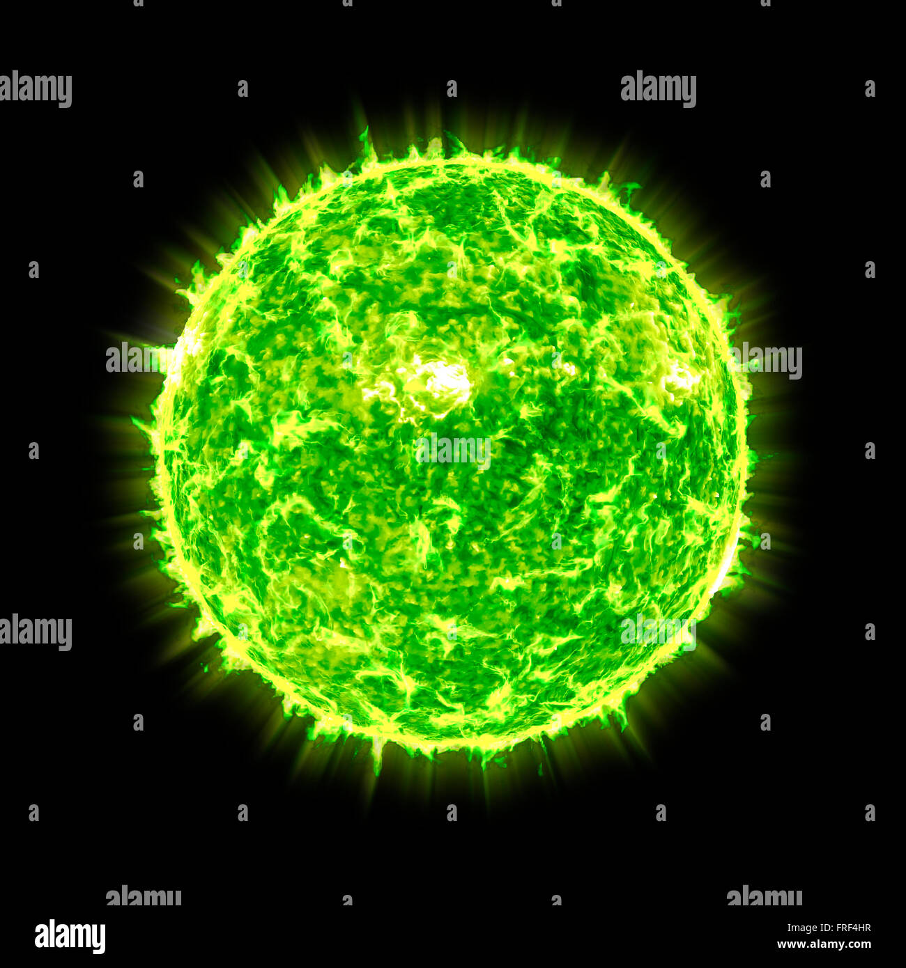 Fire ball planet illustration on Banque de photographies et d’images à ...