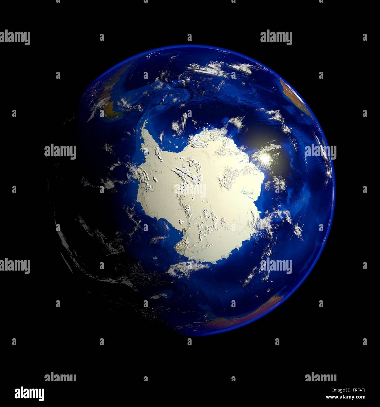 Globe north pole Banque de photographies et d’images à haute résolution ...