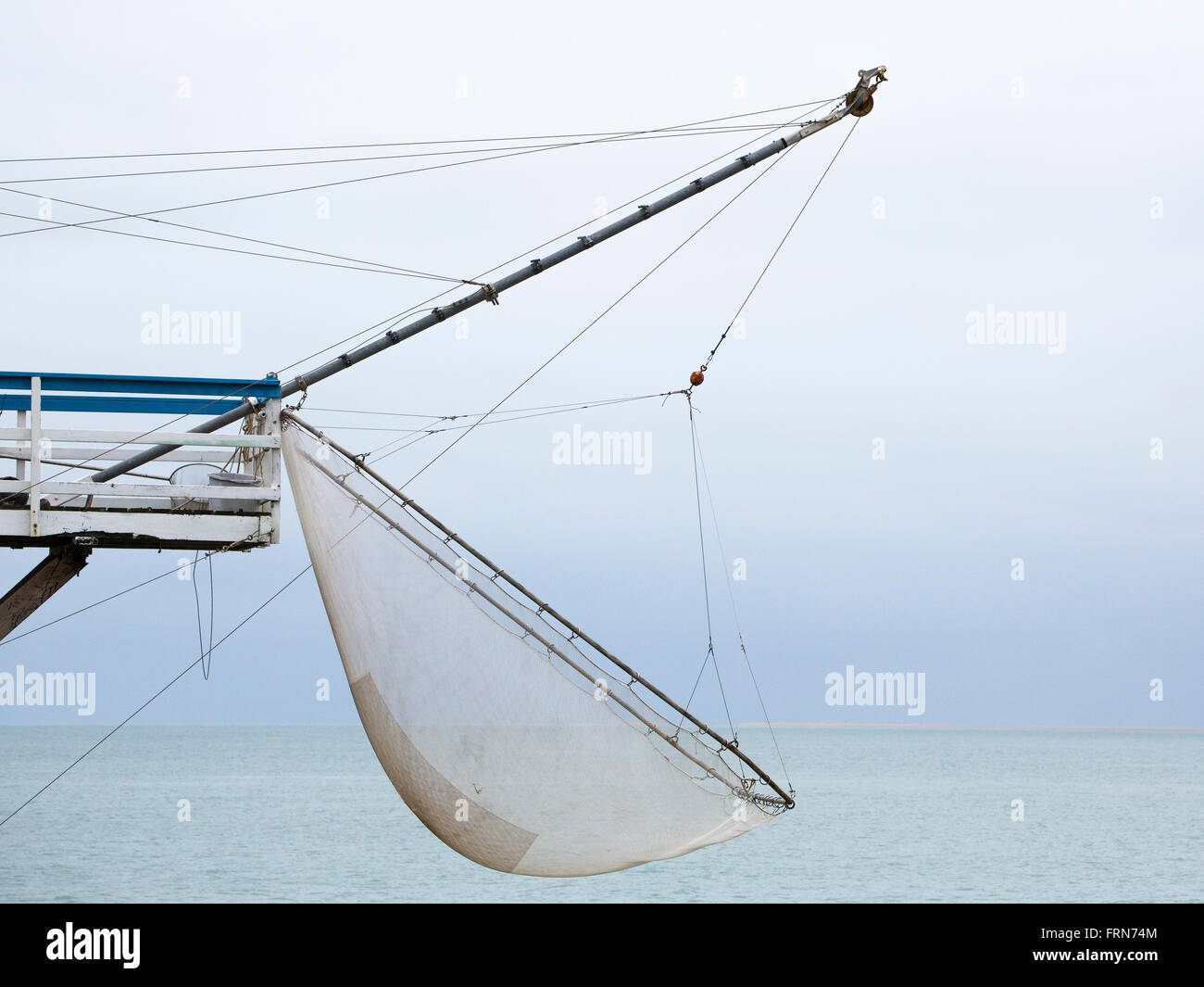 Filets de pêche carrelet Banque de photographies et d’images à haute ...