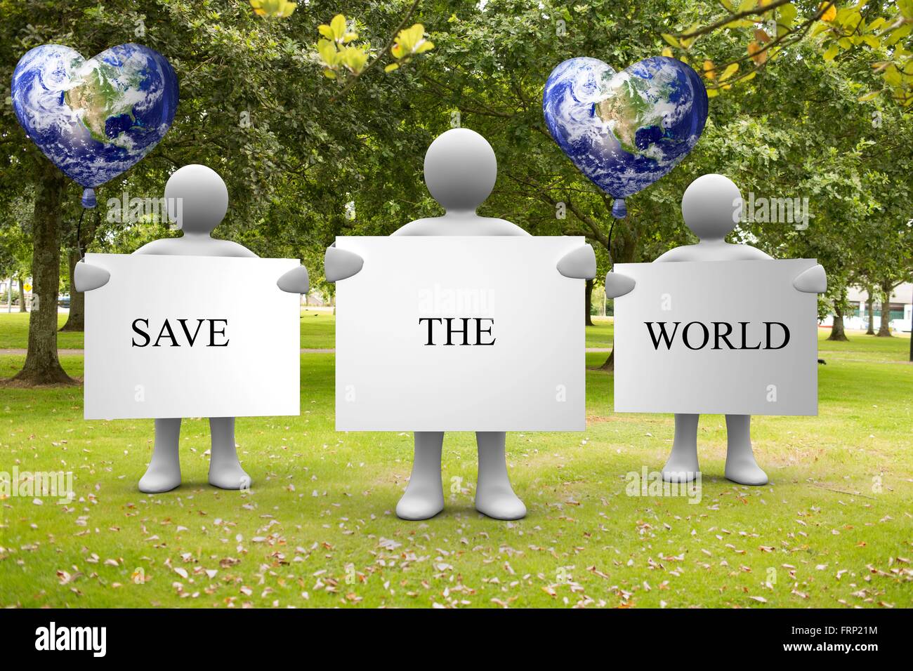 Save earth poster Banque de photographies et d’images à haute ...