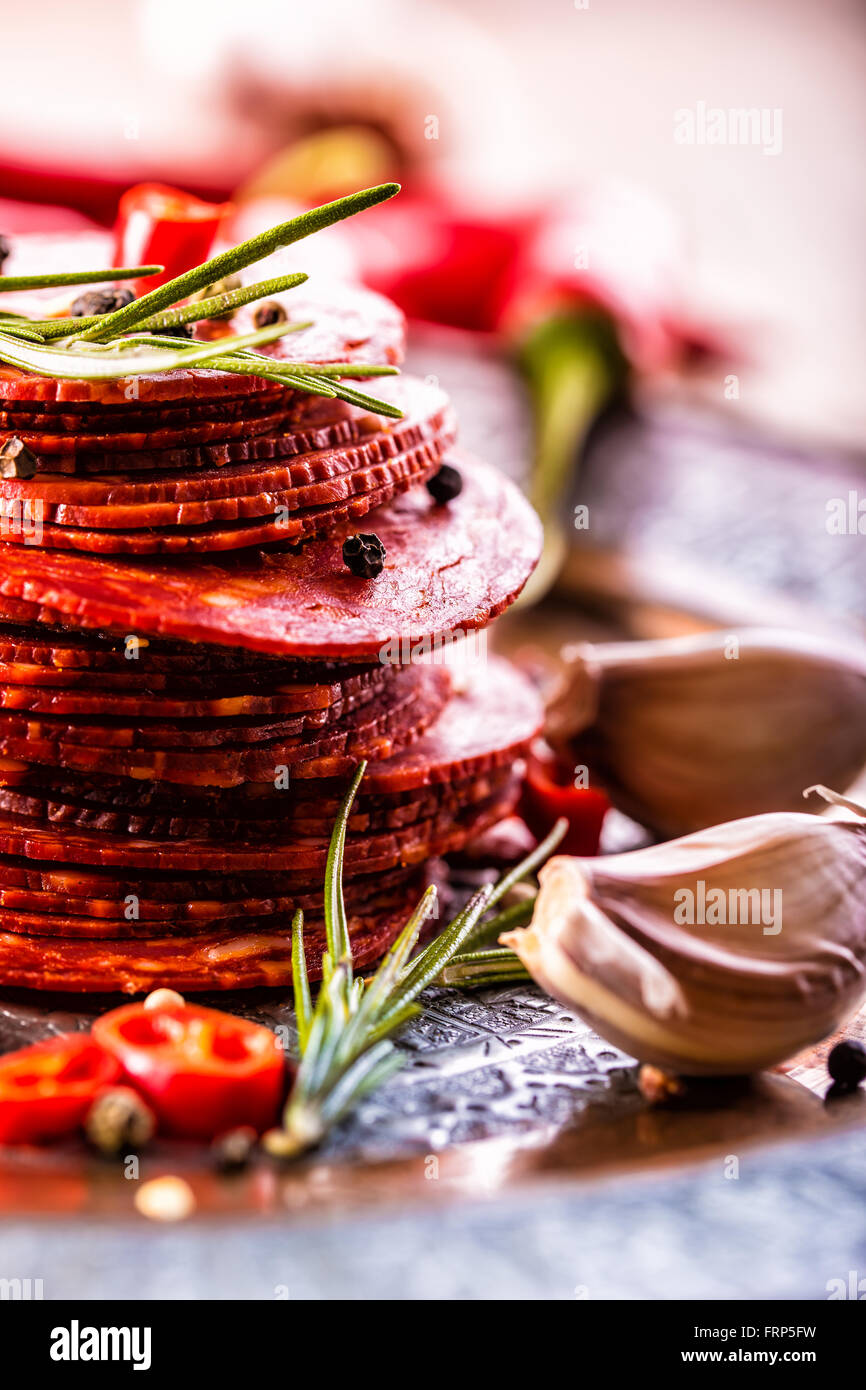 Au chorizo Banque de photographies et d’images à haute résolution - Alamy