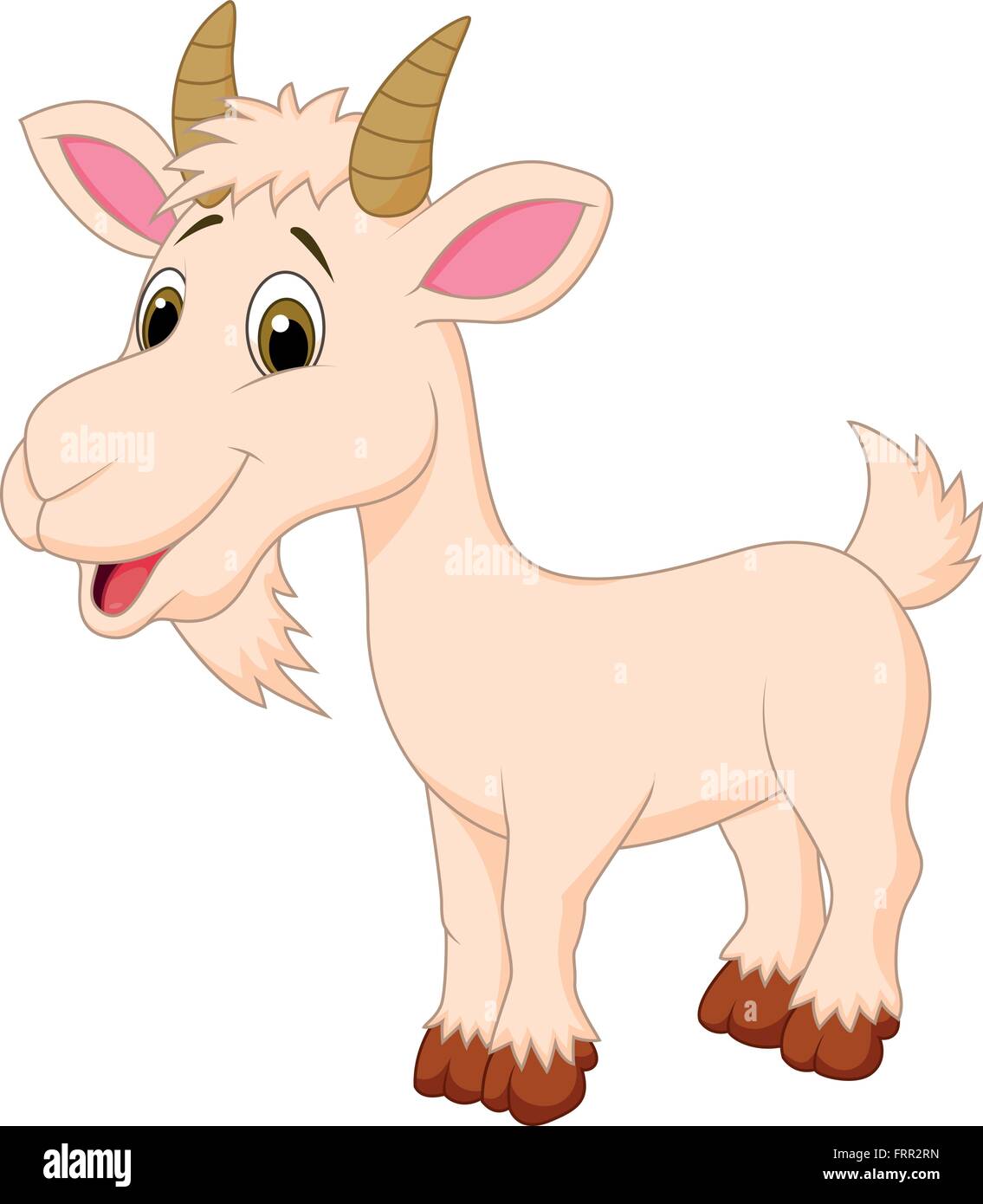 Goat cartoon Banque de photographies et d’images à haute résolution - Alamy