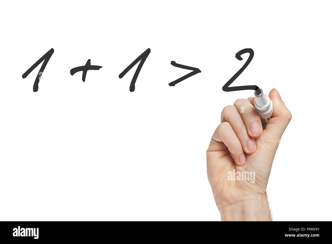 The whole is greater than the sum of its parts Banque de photographies ...