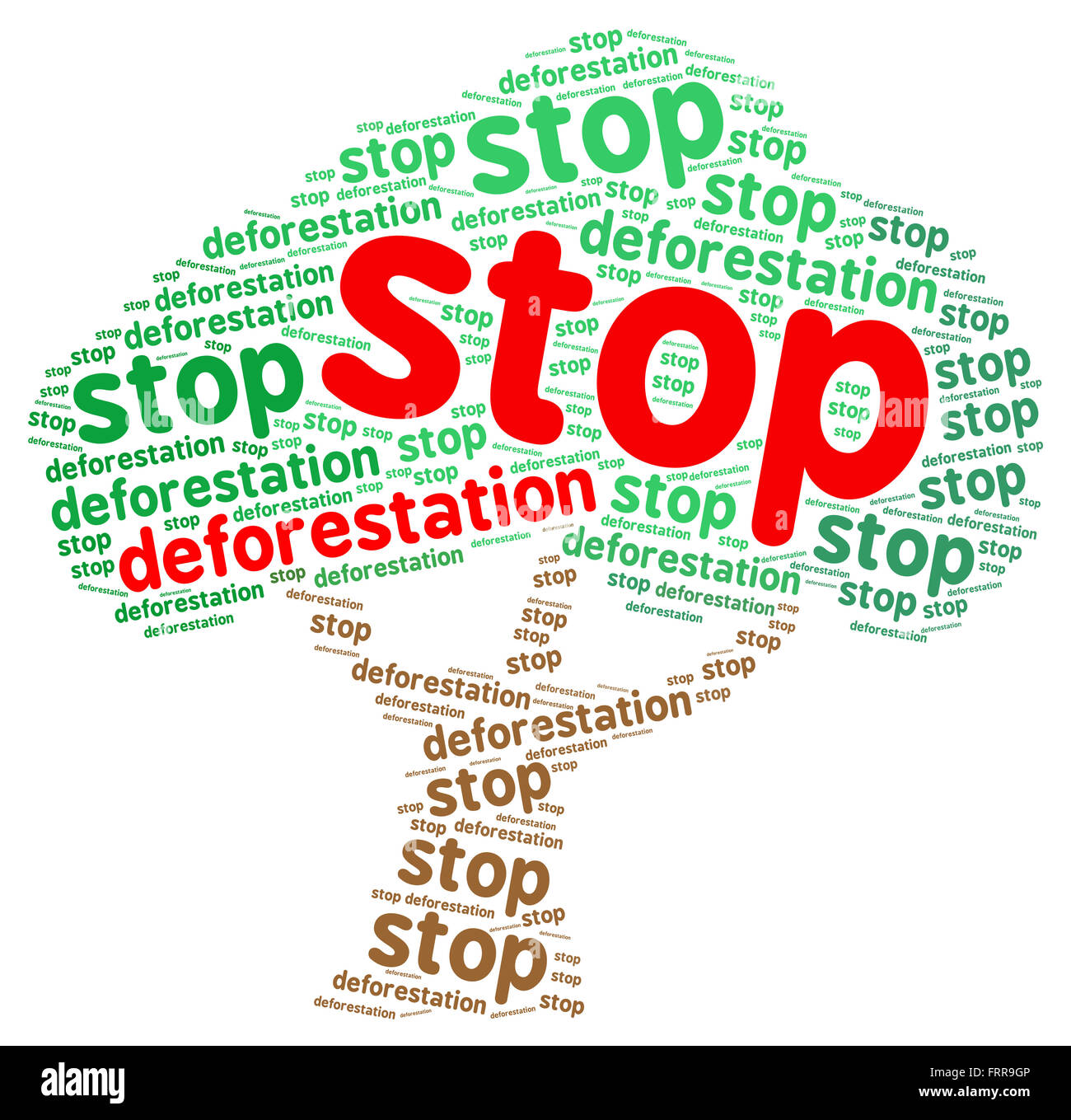 Amazon rainforest deforestation Banque d'images détourées - Alamy