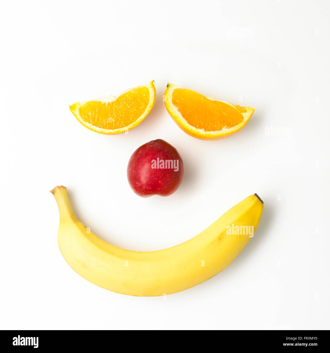 Smiley fruits Banque d'image et photos - Alamy