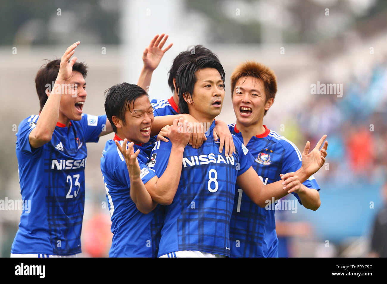 Kanagawa, Japon. Mar 19, 2016. (L-R) Takumi Shimohira, Takuya Kida ...