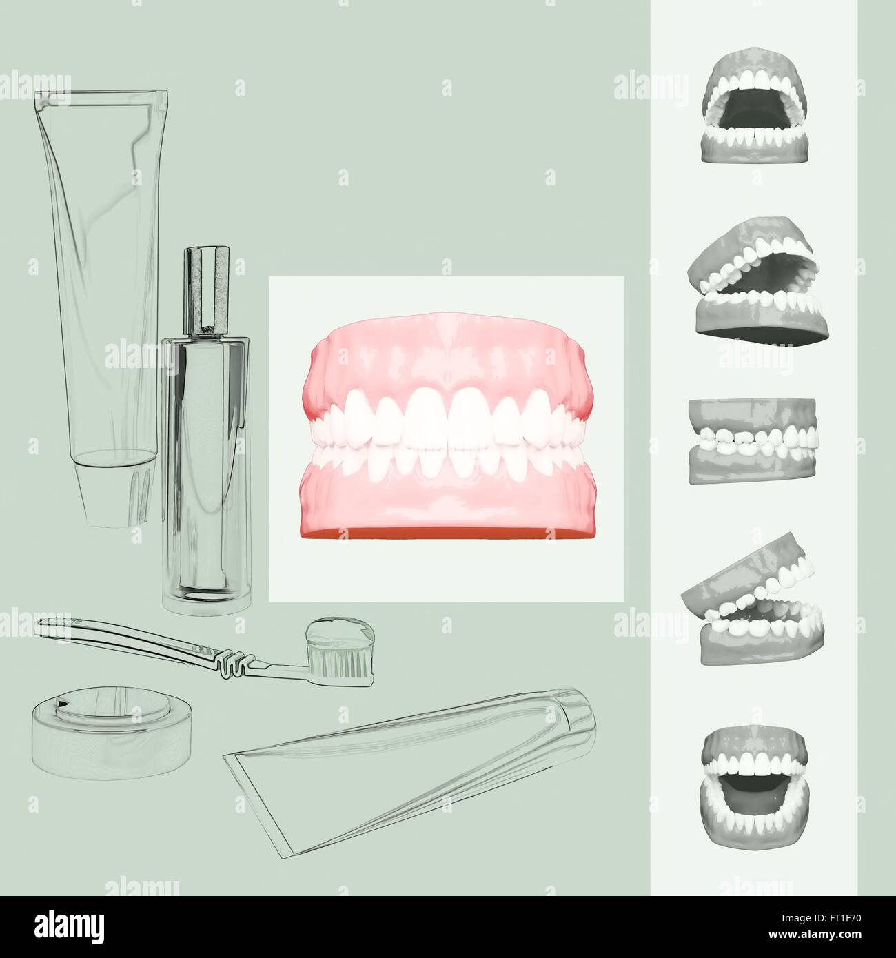 Bouche dent Banque de photographies et d’images à haute résolution - Alamy