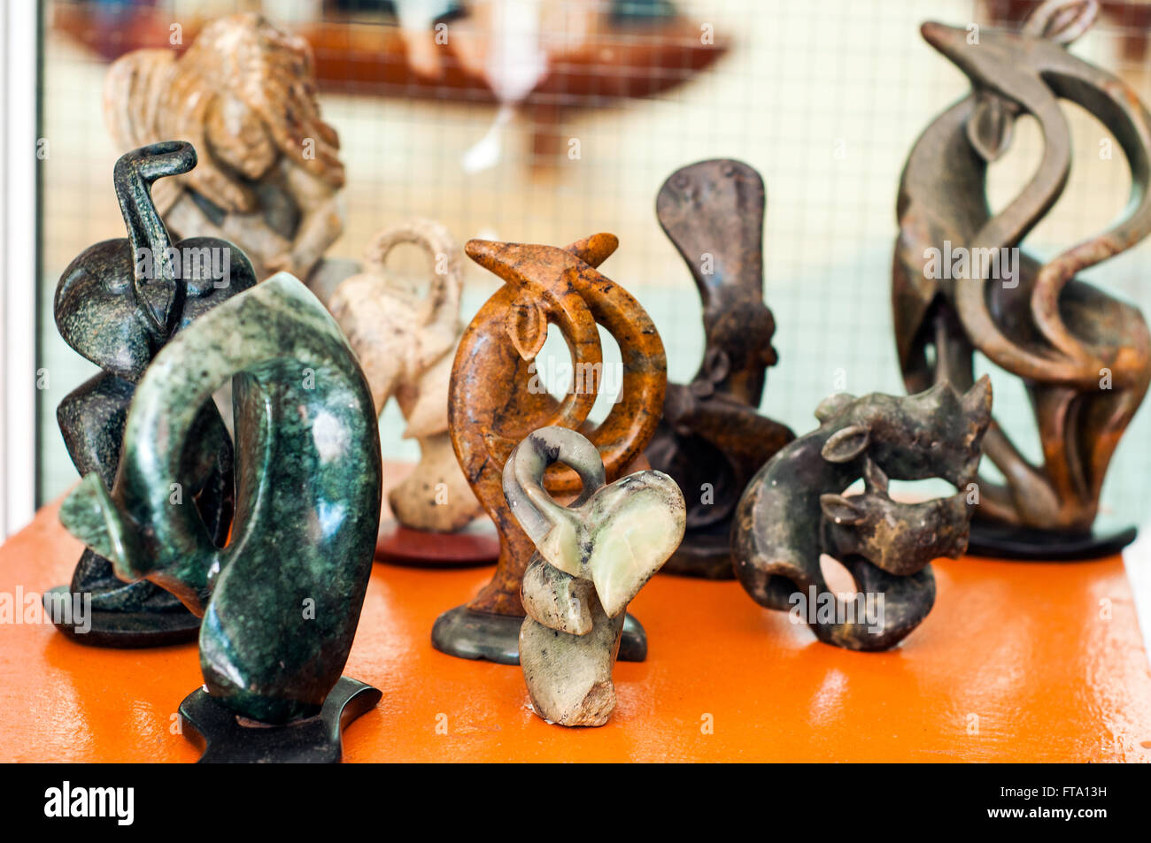 African art craft zimbabwe carving Banque de photographies et d’images ...