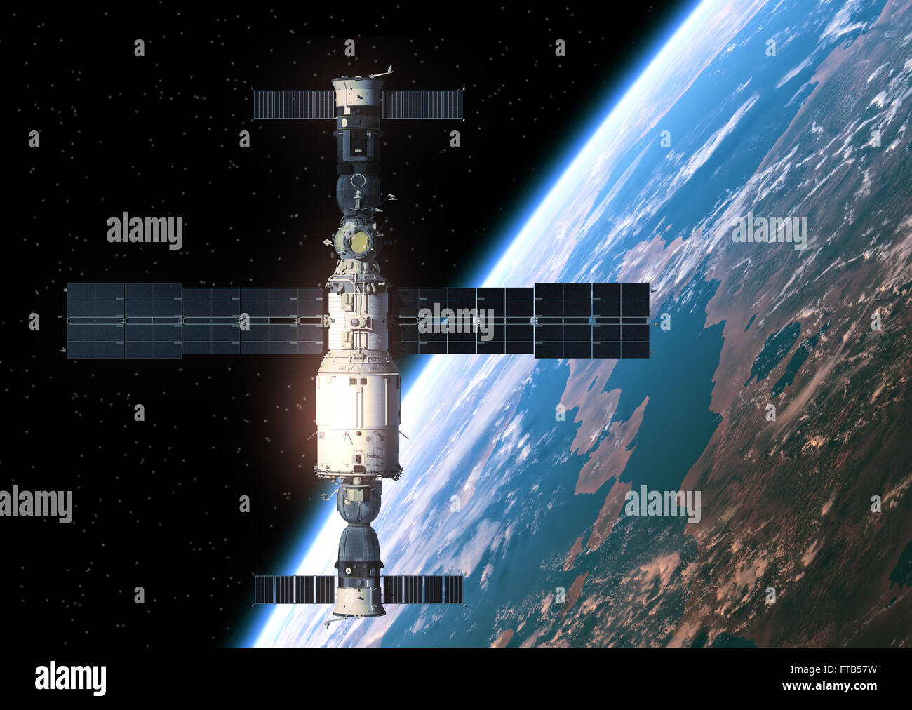 Science de la station spatiale internationale Banque d'image et photos ...