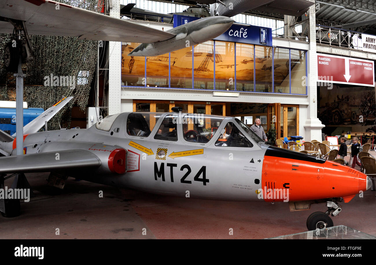 Fouga Magister, Musée royal de l'Armée et de l'histoire militaire, Parc ...