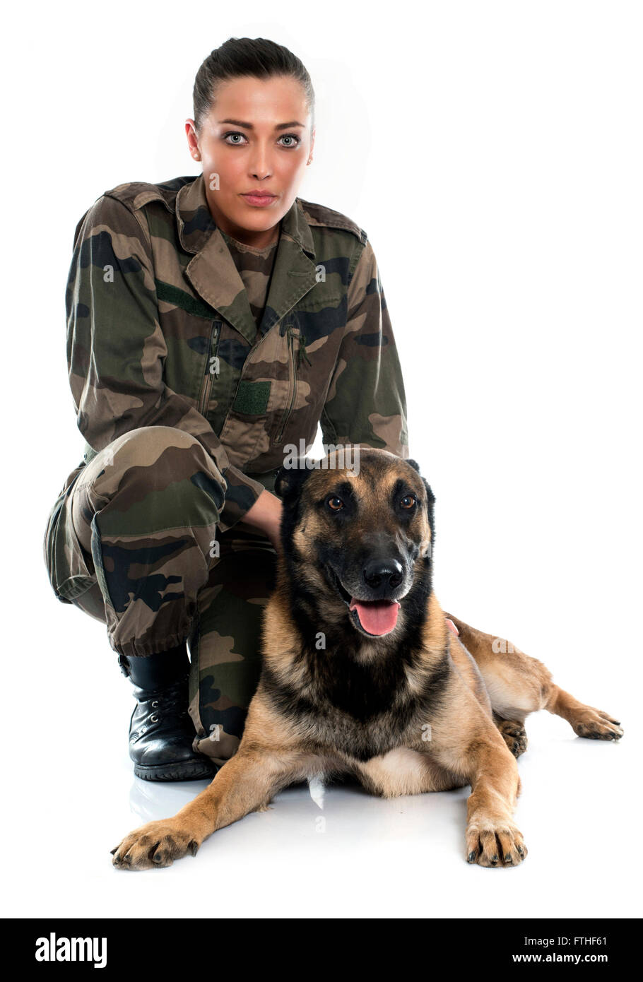 Woman military Banque de photographies et d’images à haute résolution ...