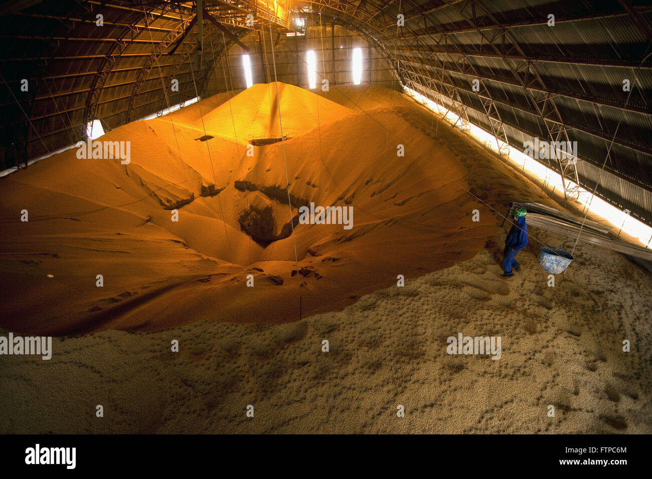 Brazil soybean warehouse Banque de photographies et d’images à haute ...