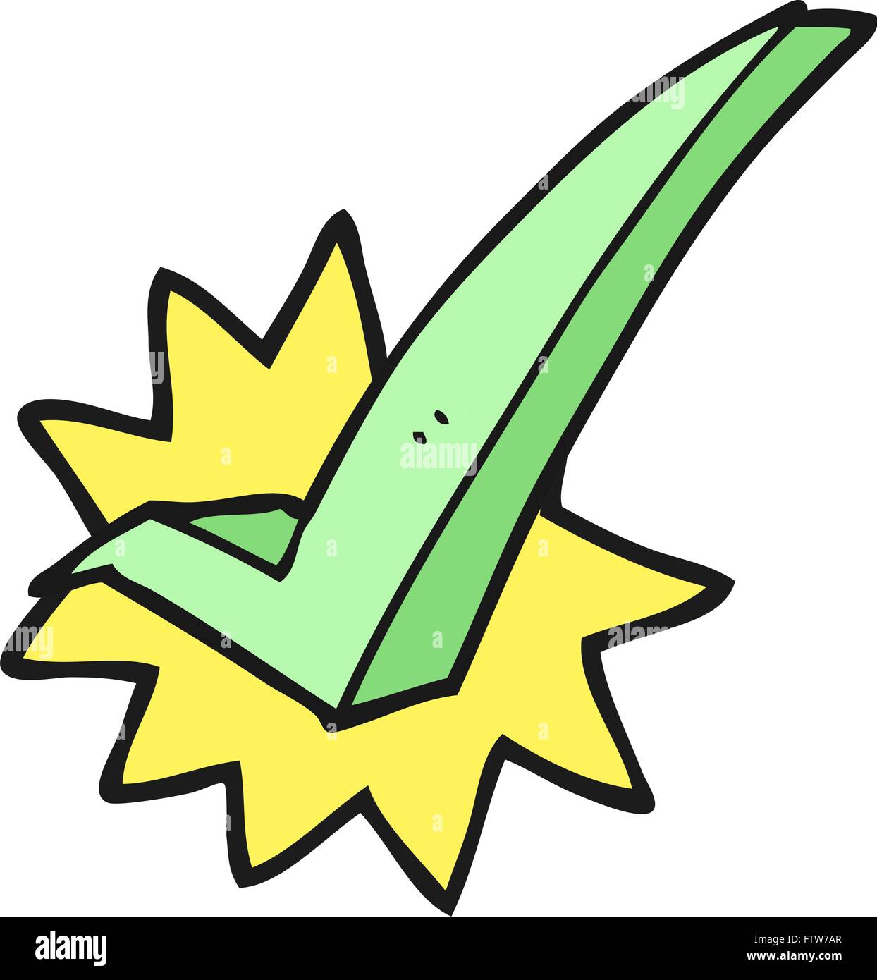 Symbole d'activation cartoon dessiné à main levée Image Vectorielle ...