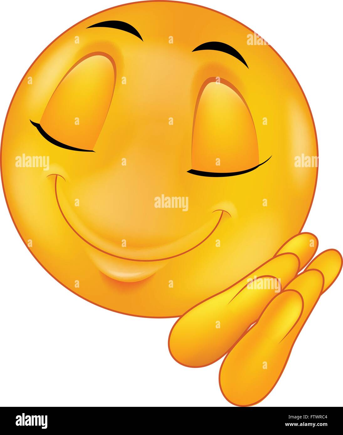Smiley endormi Banque d'images vectorielles - Alamy