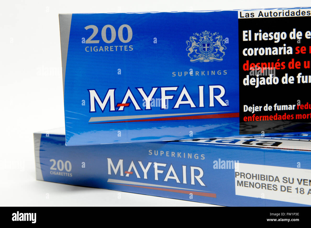 Packet super kings cigarettes on Banque de photographies et d’images à ...