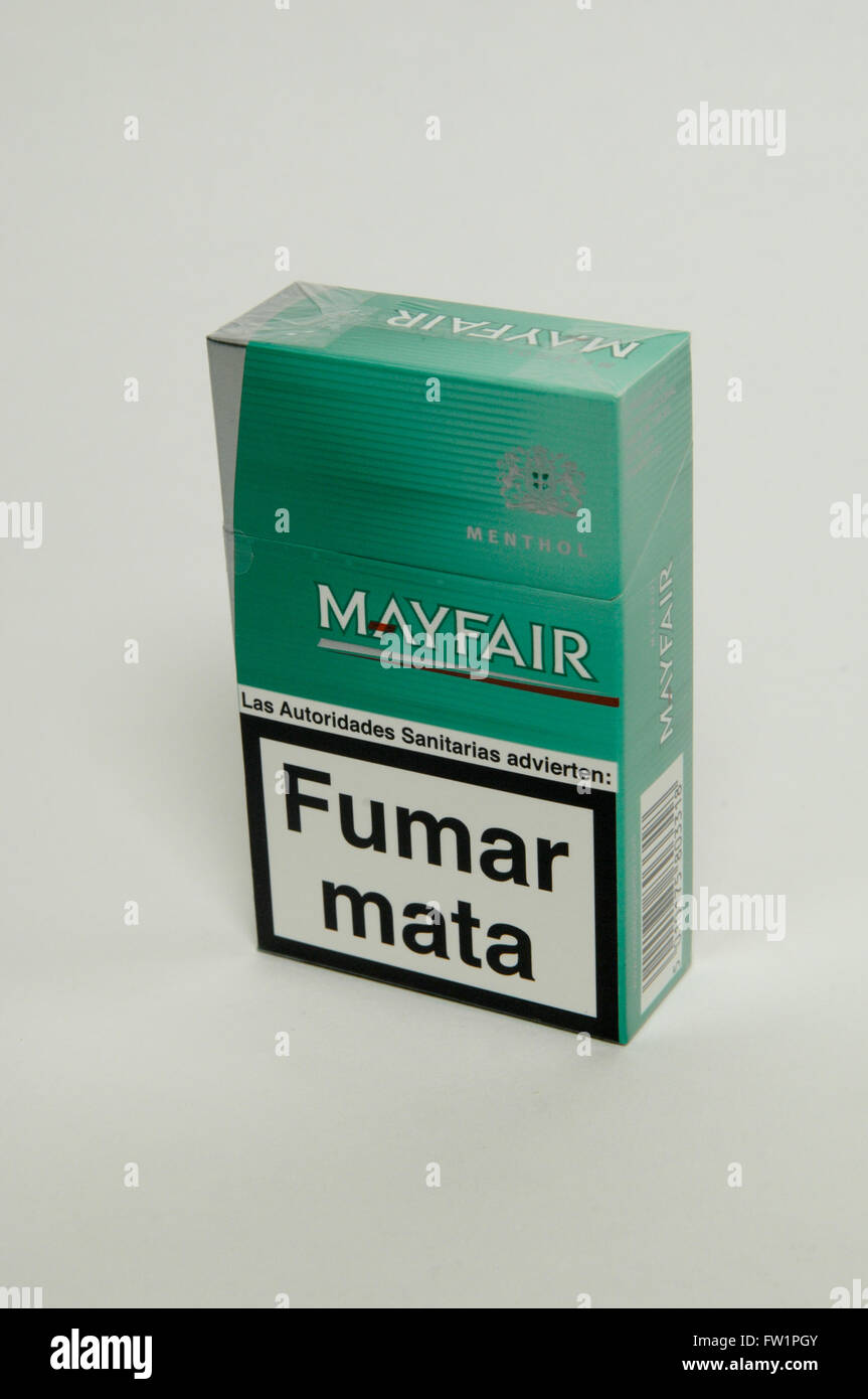 Menthol cigarette Banque de photographies et d’images à haute ...