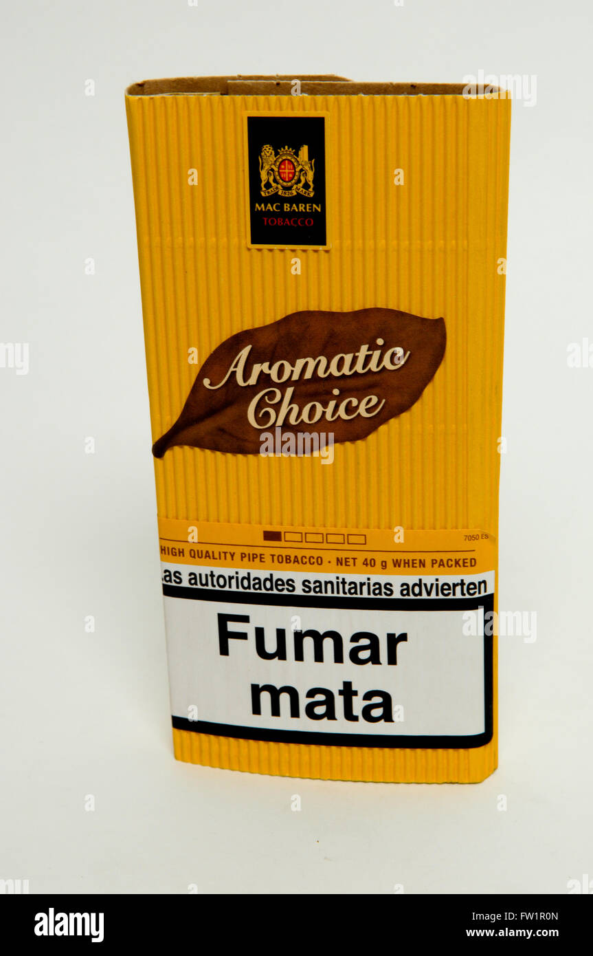 Spain smoke cigarette tobacco Banque de photographies et d’images à ...