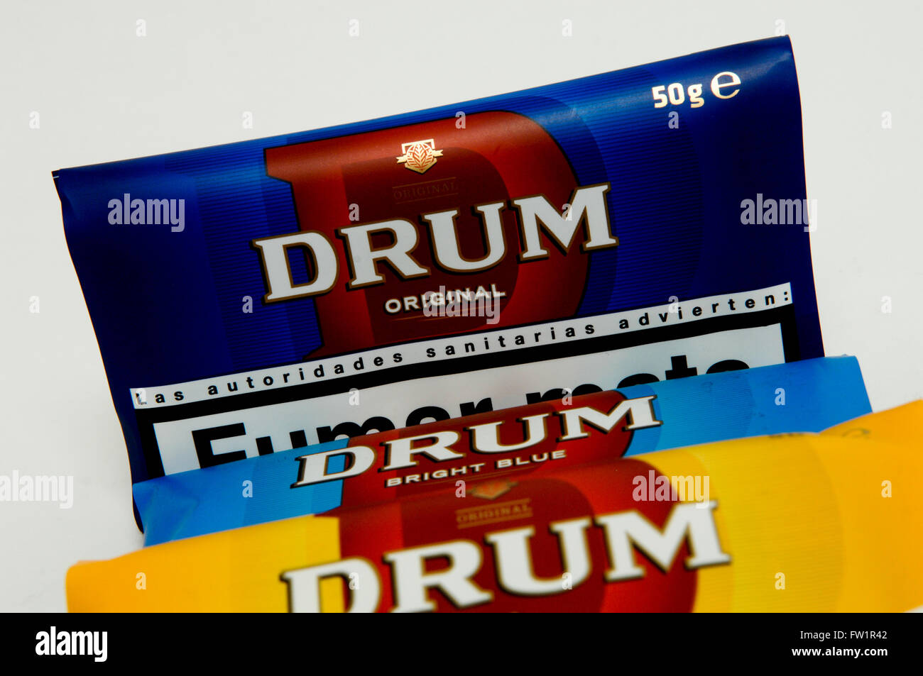 Drum original hand rolling tobacco Banque de photographies et d’images ...