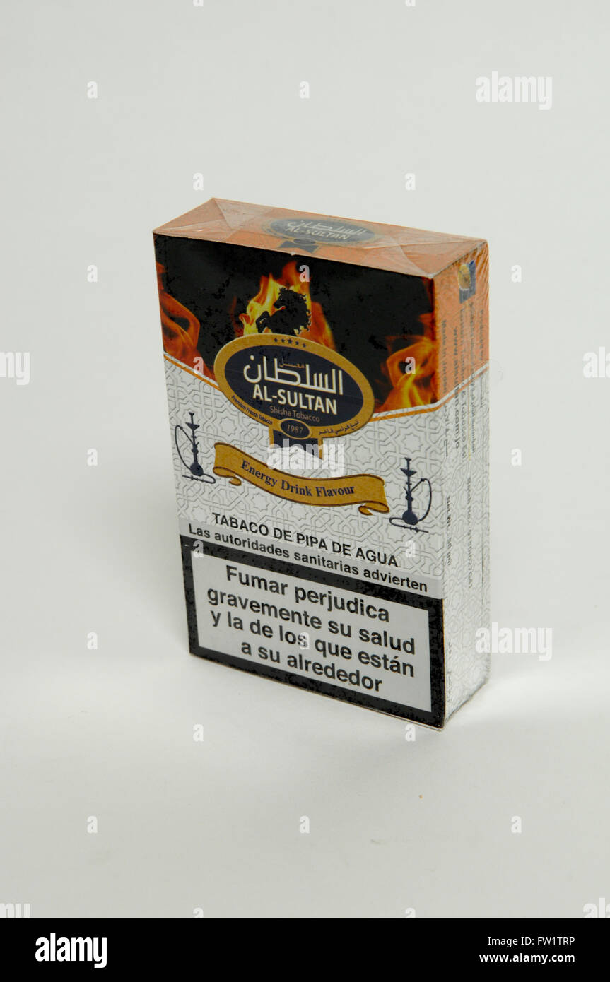 Al sultan molasses shisha tobacco packet Banque de photographies et d ...