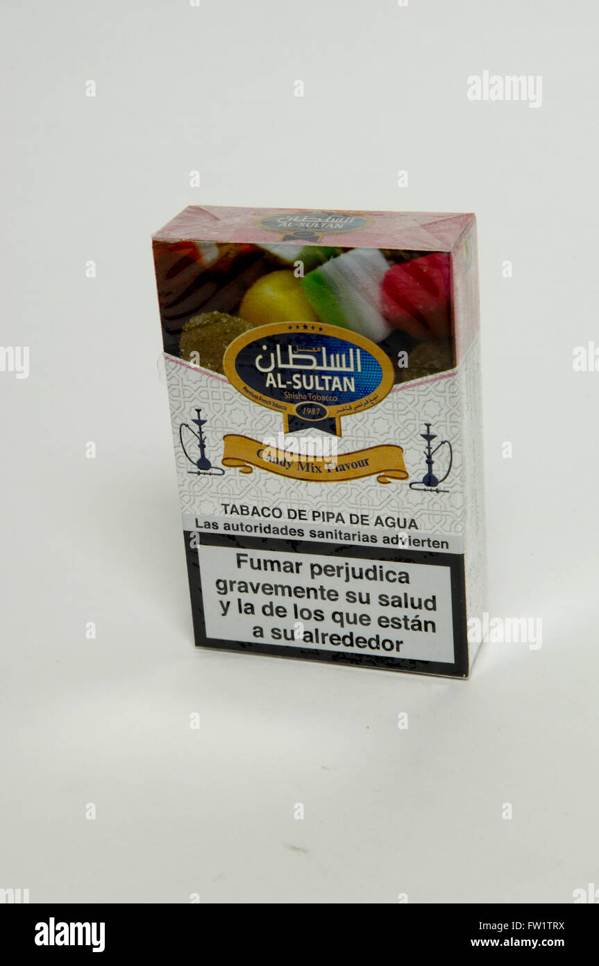 Al-Sultan sachet de mélasse (Shisha tabac Photo Stock - Alamy