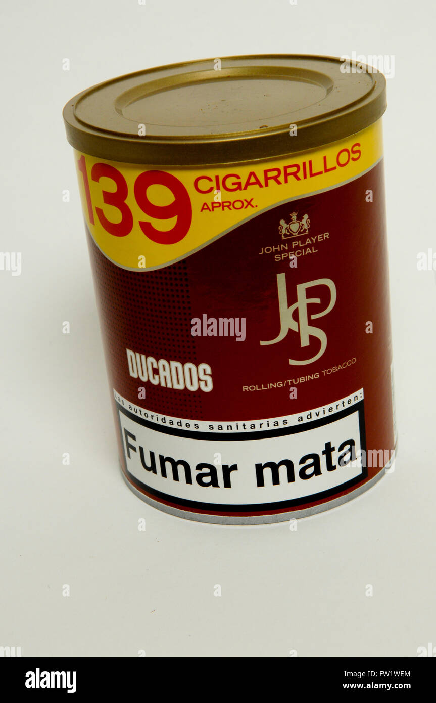John Player Blue Cigarette Packet Banque d'image et photos - Alamy
