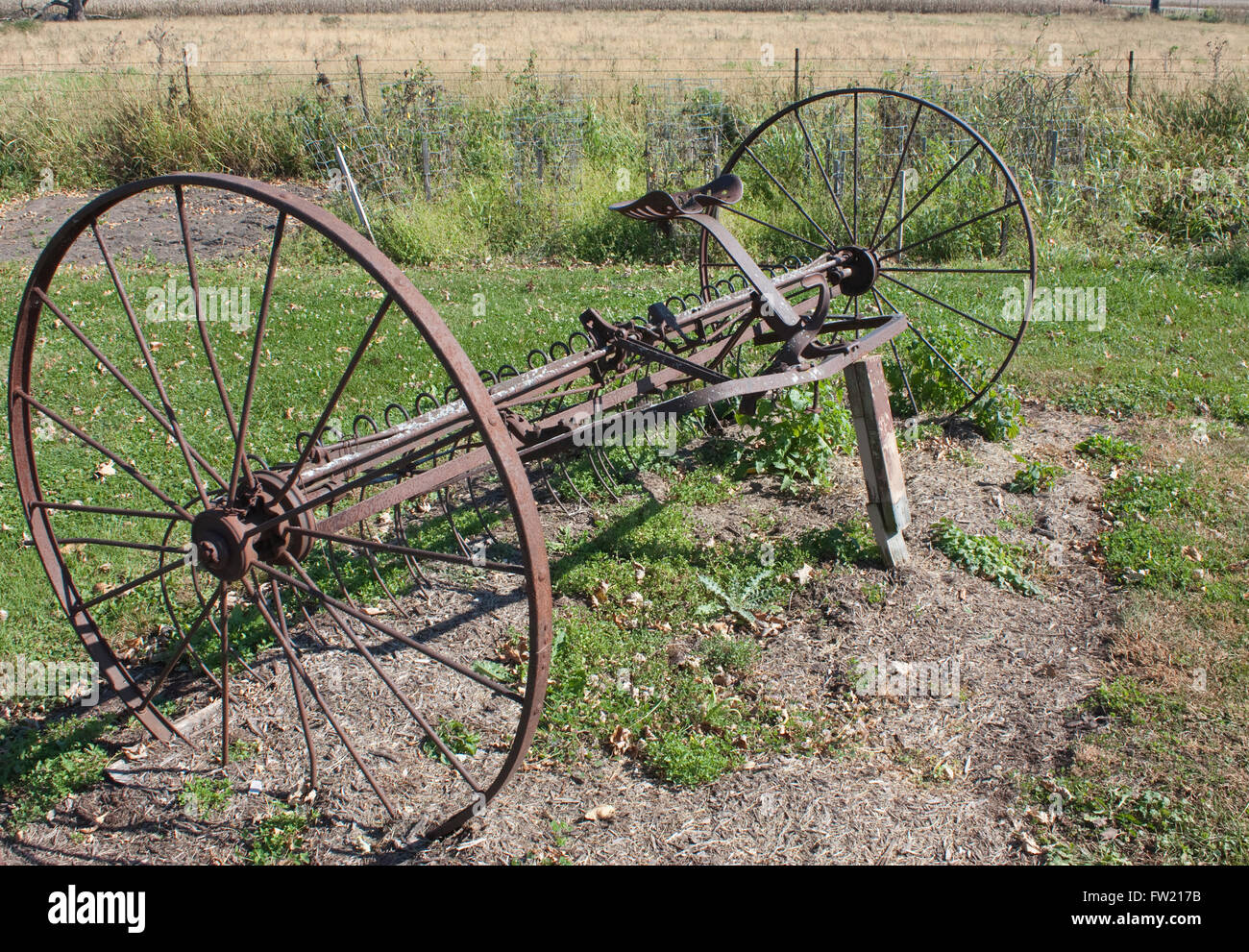 Charrue à cheval antique Banque de photographies et d’images à haute ...